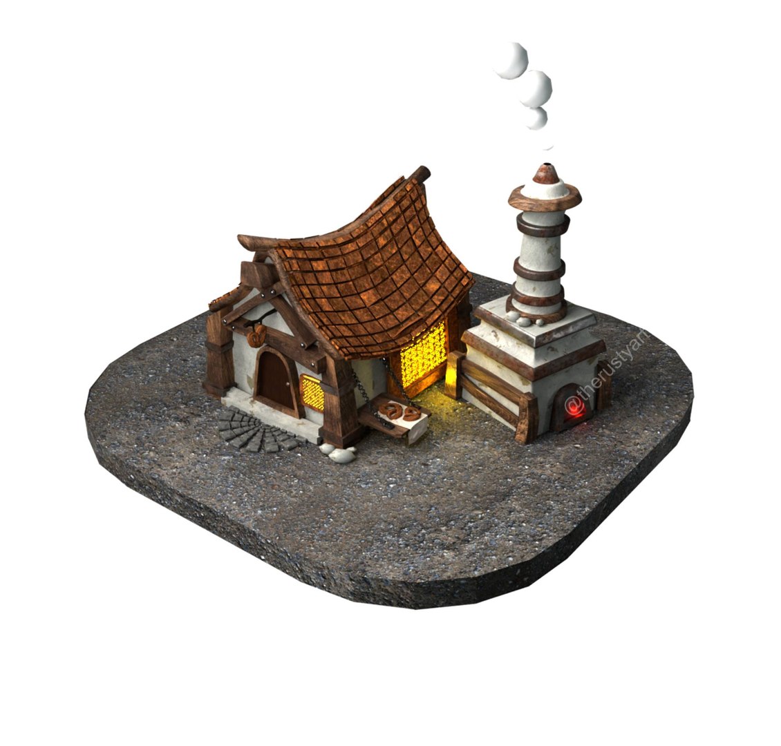 20 High Detailed 3D Isometric Rooms And Scenes Mega Pack 3D ...