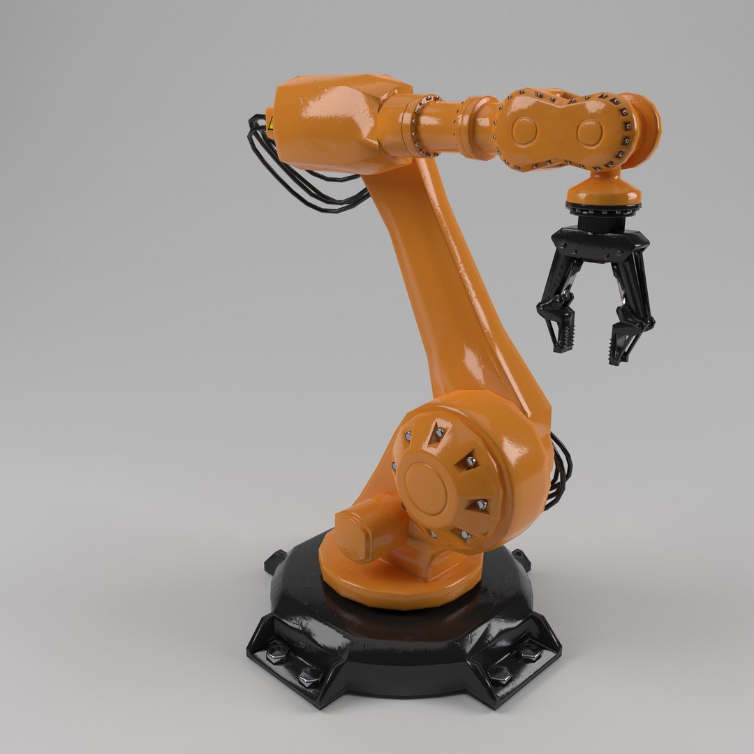 3D Industrial Robot - TurboSquid 1386791
