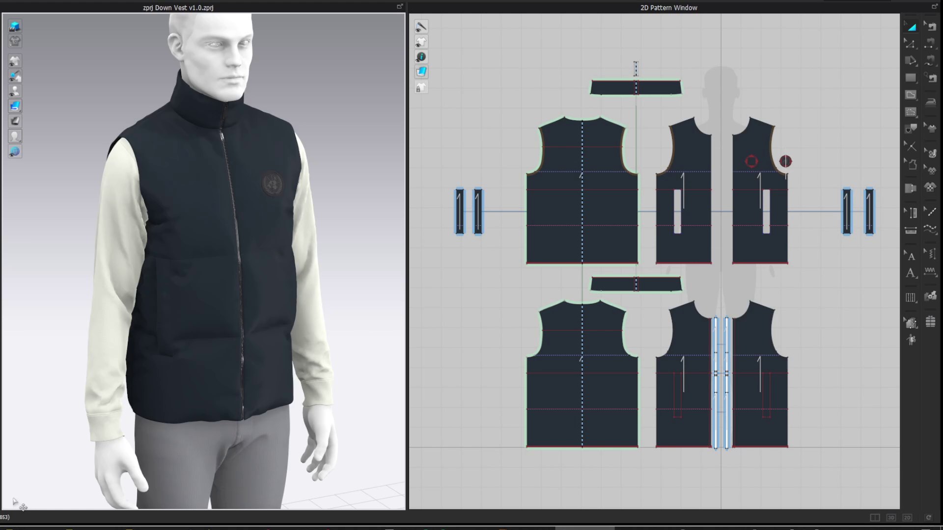 Down Vest Model - TurboSquid 1977267