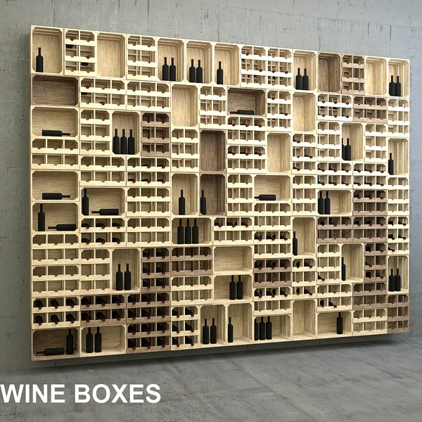 wine box 3d model