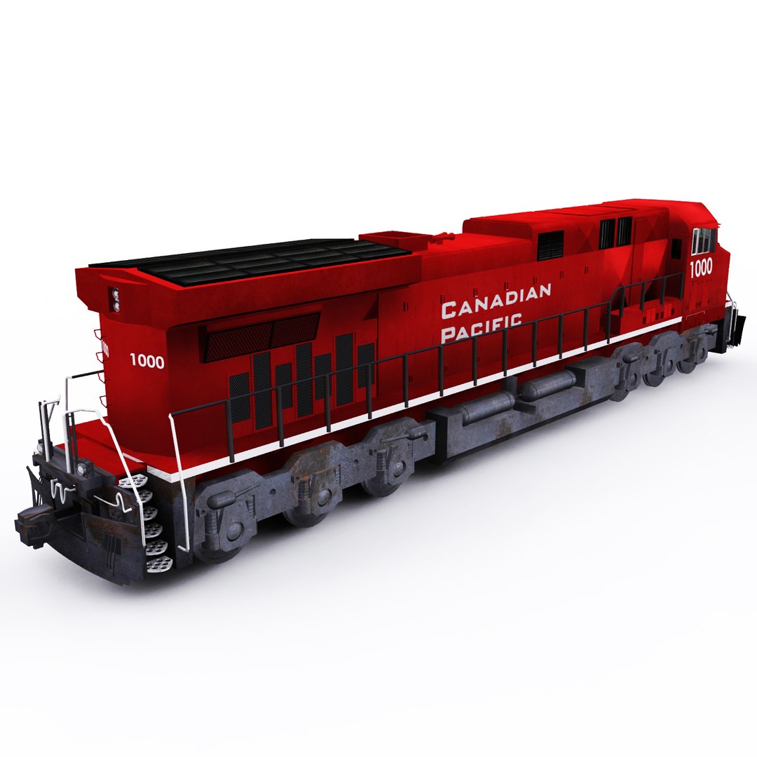 Ge Locomotive 3D Model - TurboSquid 1323240
