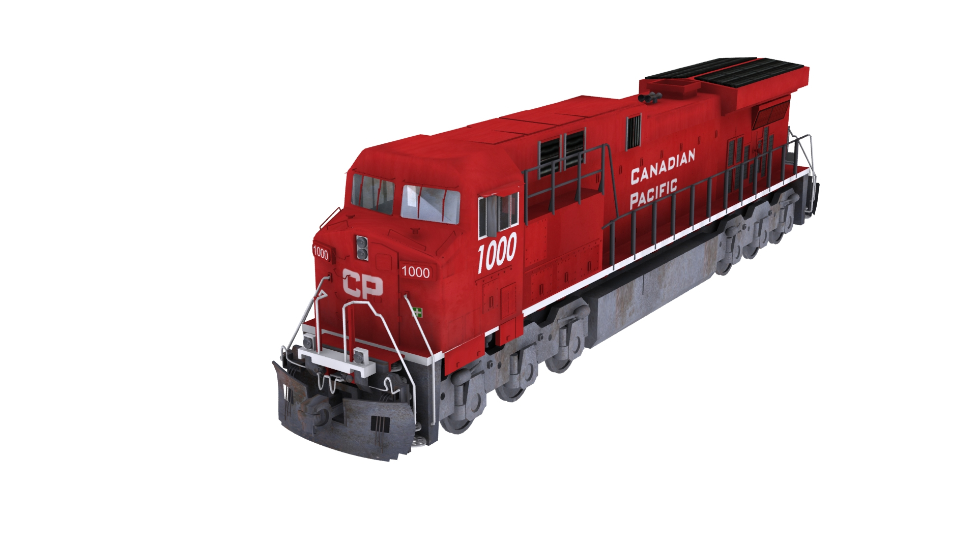 Ge Locomotive 3D Model - TurboSquid 1323240