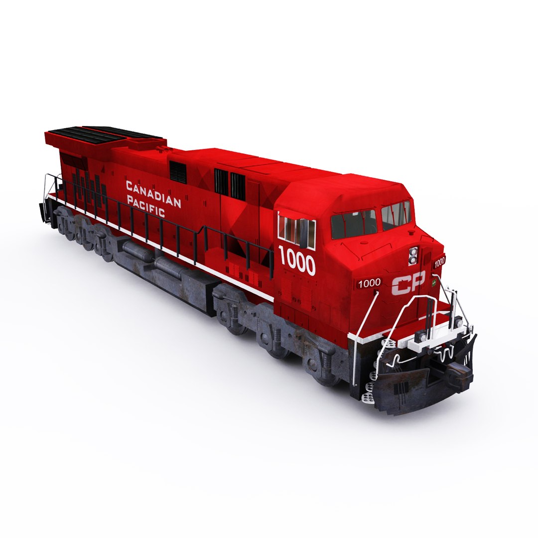 Ge Locomotive 3D Model - TurboSquid 1323240