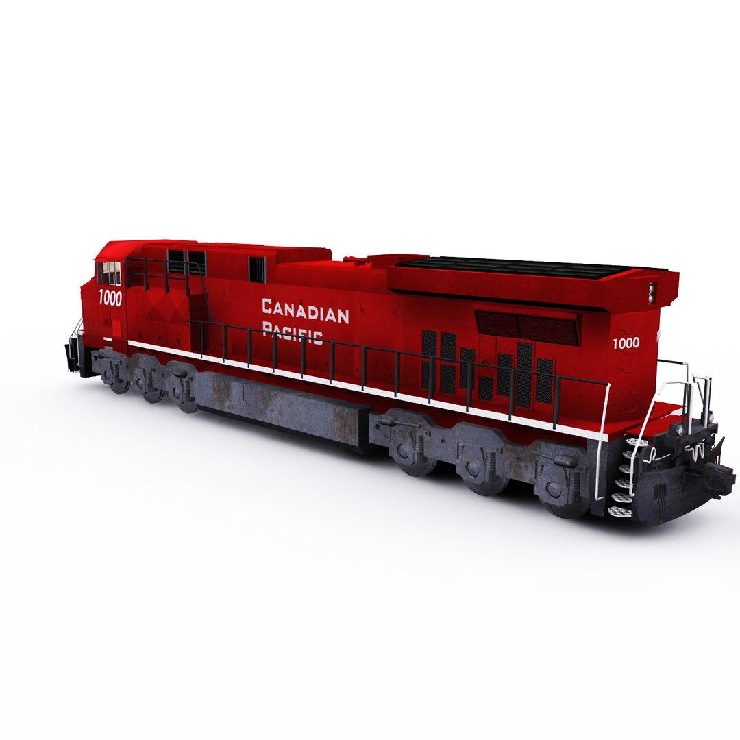 Ge Locomotive 3D Model - TurboSquid 1323240