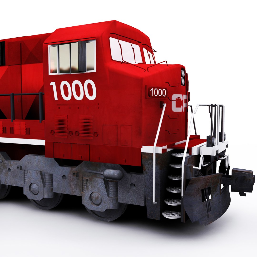 Ge Locomotive 3D Model - TurboSquid 1323240
