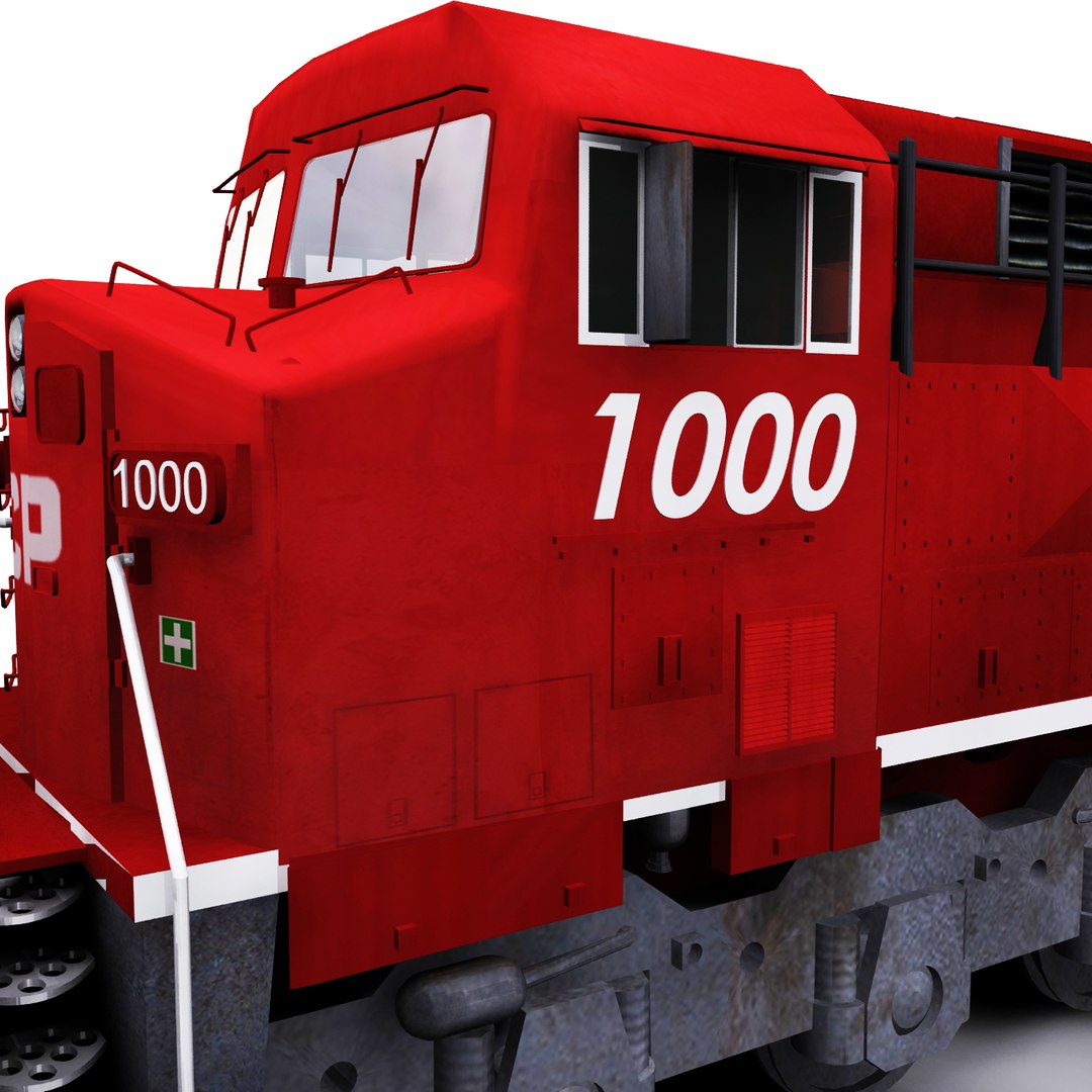 Ge Locomotive 3D Model - TurboSquid 1323240