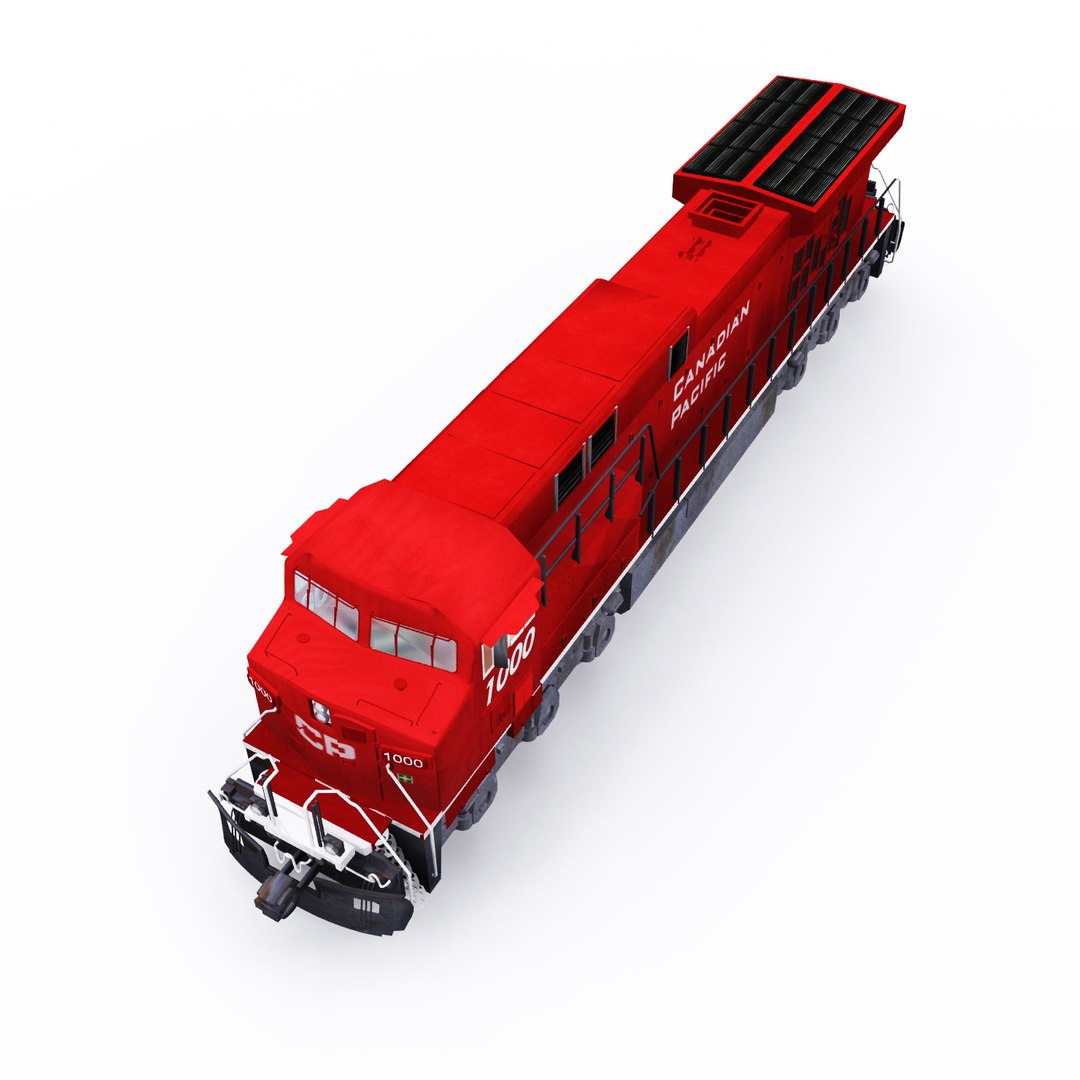 Ge Locomotive 3D Model - TurboSquid 1323240