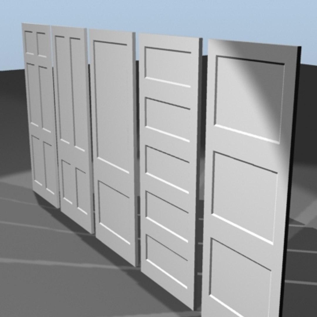 3d model of door