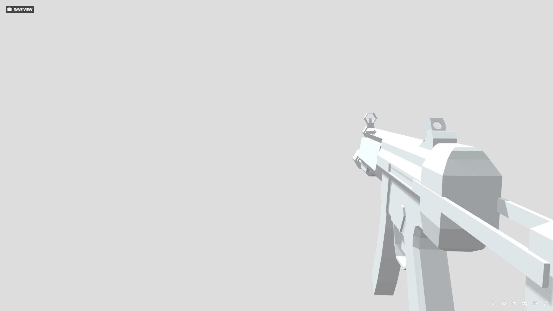 3D Model Low Poly MP5 - TurboSquid 2193025