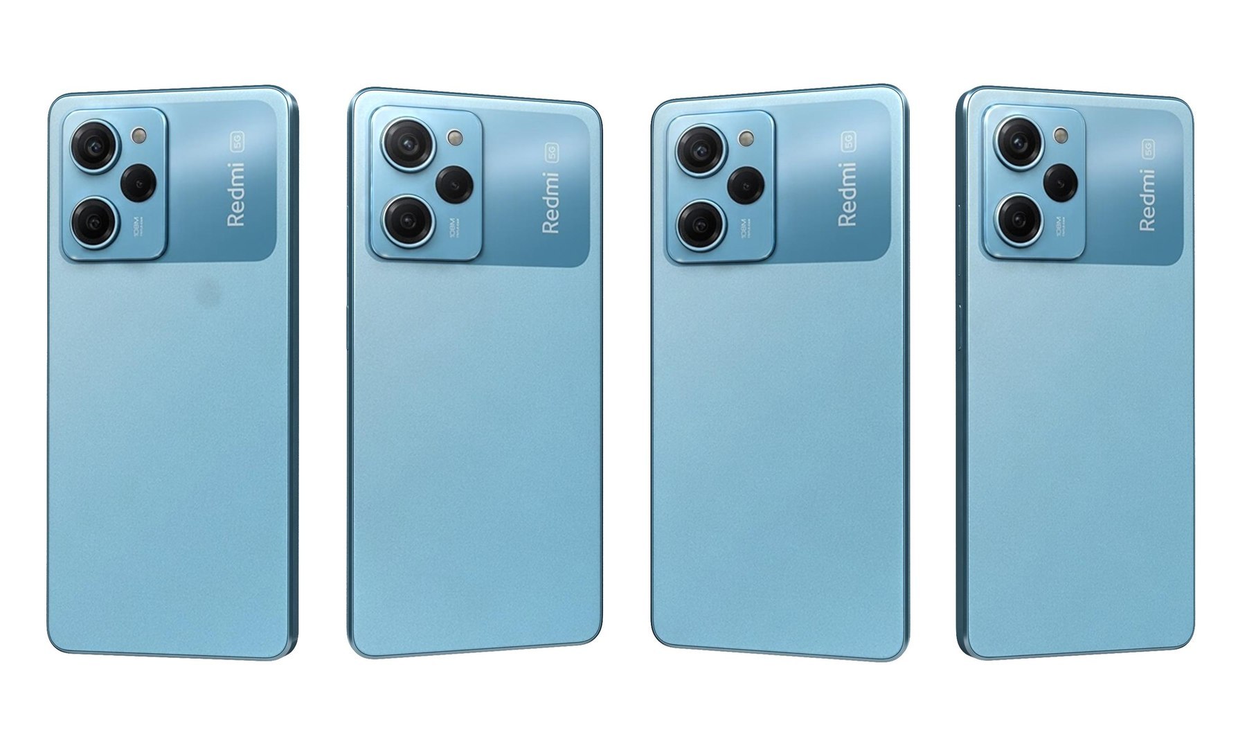 Xiaomi Redmi Note 12 Pro Speed Blue 3D Model - TurboSquid 2073142