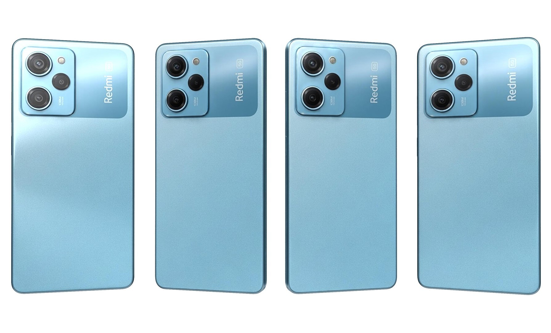 Xiaomi Redmi Note 12 Pro Speed Blue 3D Model - TurboSquid 2073142