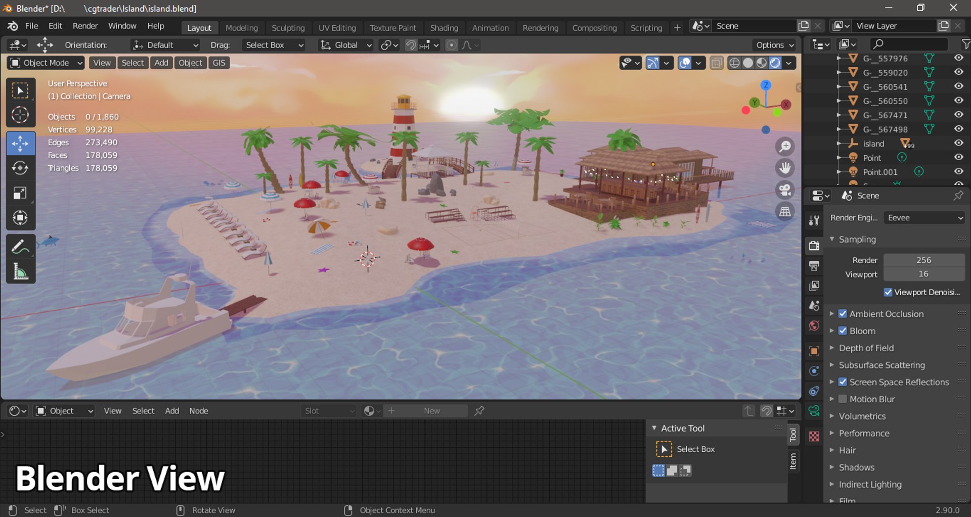 Metaverse Island 3D model - TurboSquid 1892843