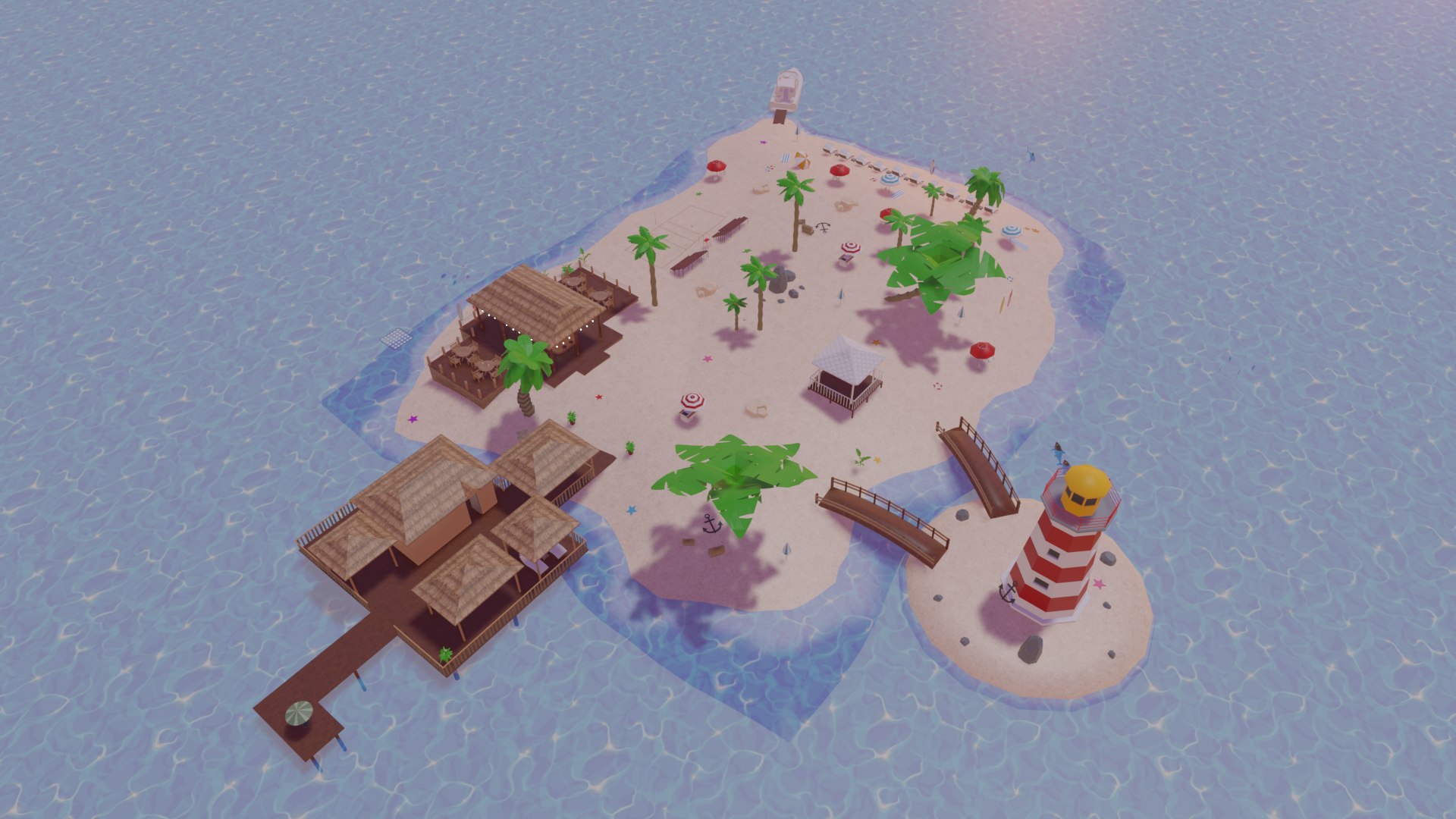Metaverse Island 3D Model - TurboSquid 1892843