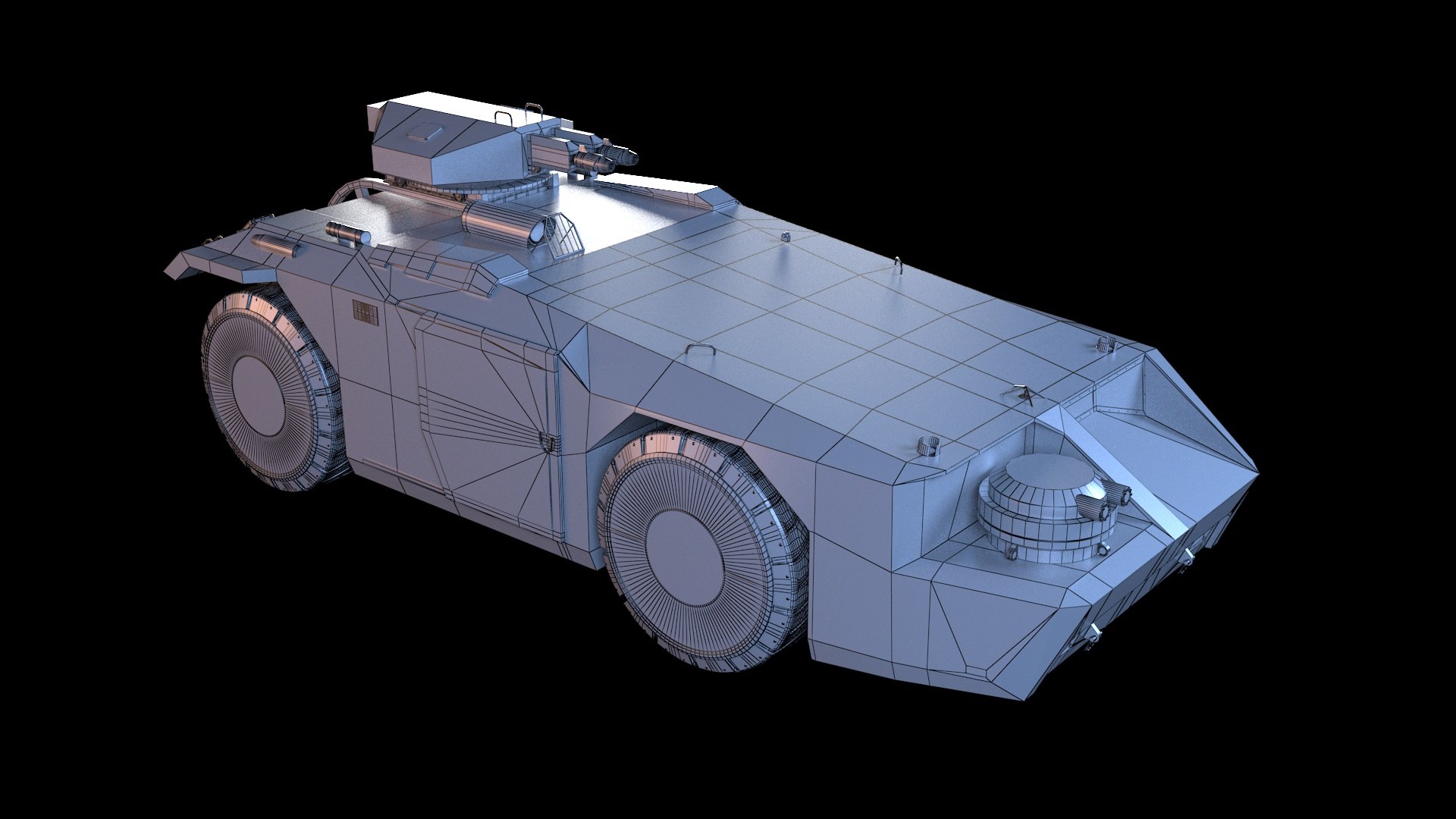 M 577 APC Aliens 2 3D Model - TurboSquid 1885676