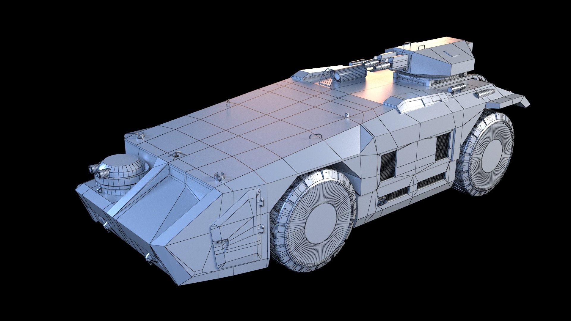 M 577 APC Aliens 2 3D Model - TurboSquid 1885676