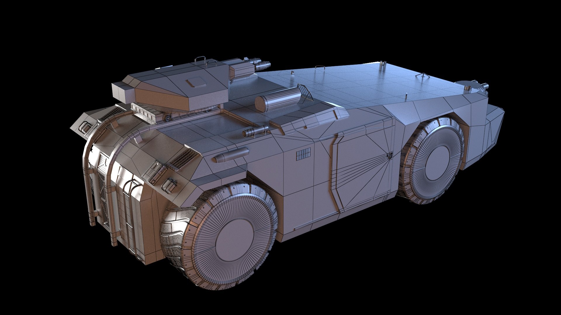 M 577 APC Aliens 2 3D Model - TurboSquid 1885676