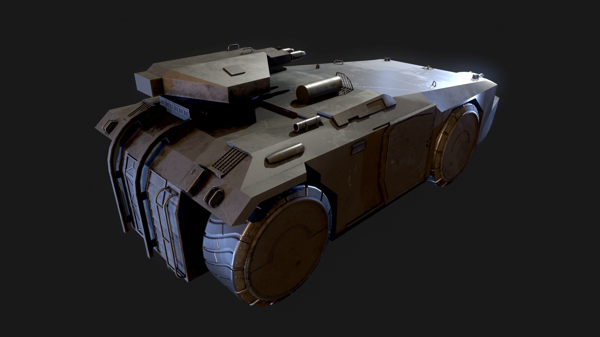 M 577 APC Aliens 2 3D Model - TurboSquid 1885676