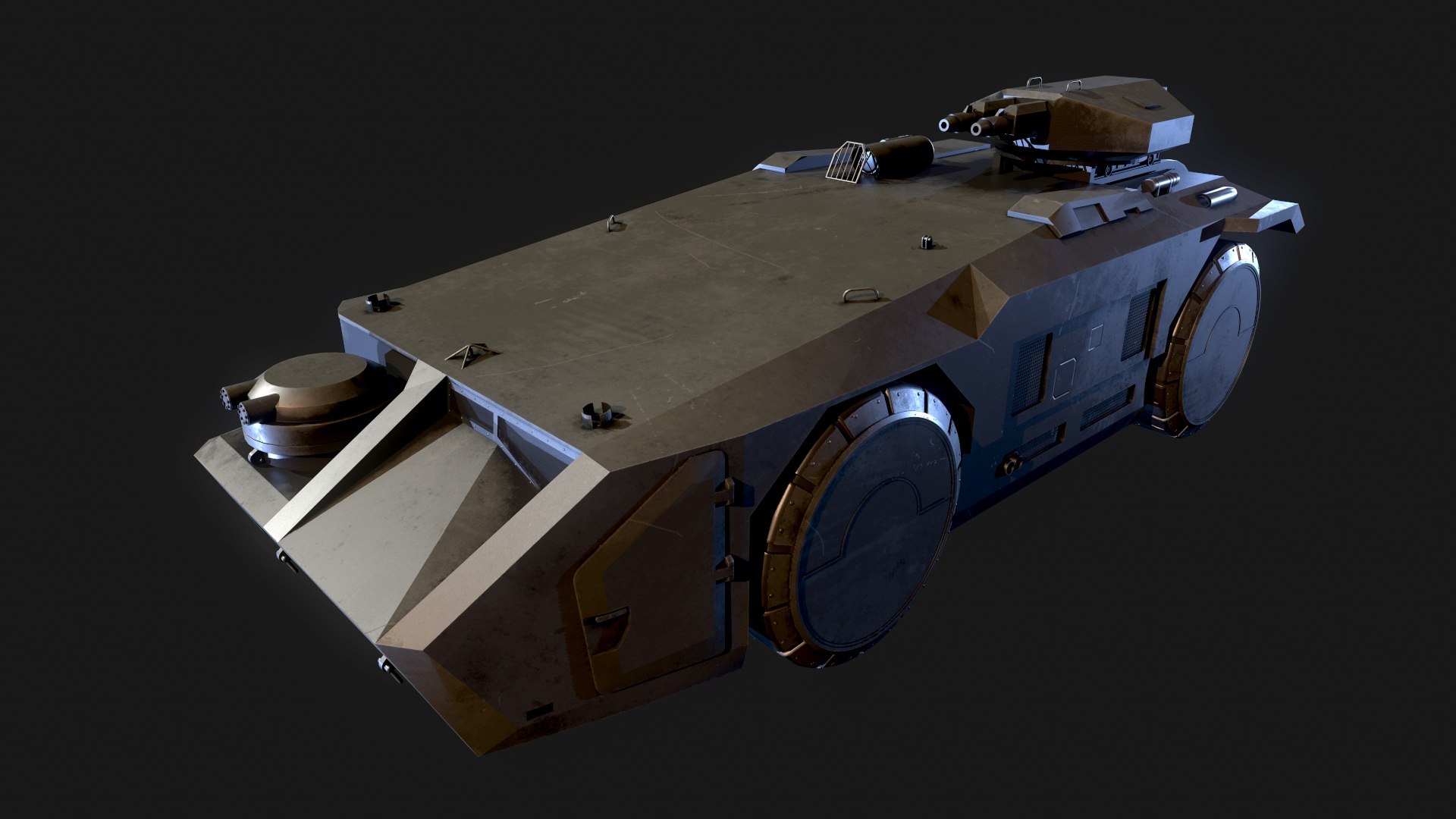 M 577 APC Aliens 2 3D Model - TurboSquid 1885676