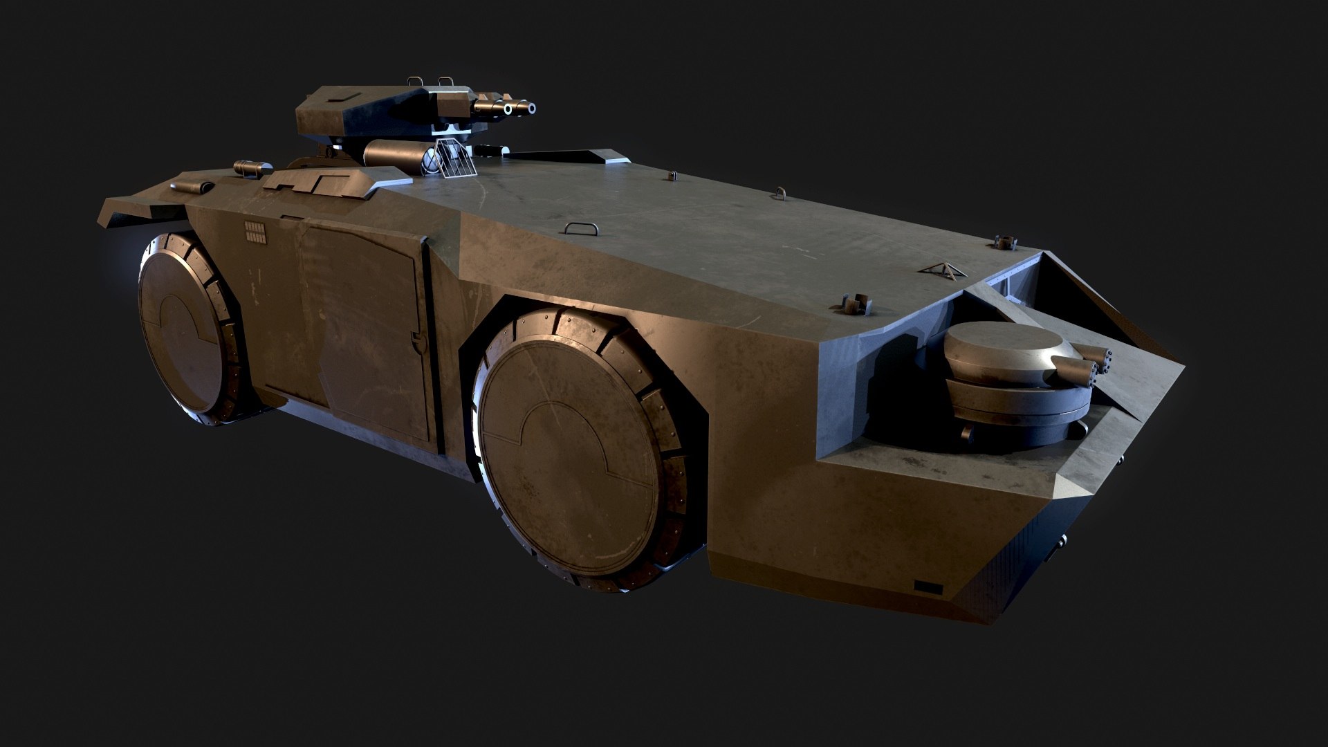 M 577 APC Aliens 2 3D Model - TurboSquid 1885676