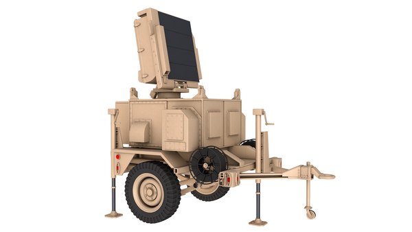 modelo 3d Sentinel Radar - TurboSquid 1954910