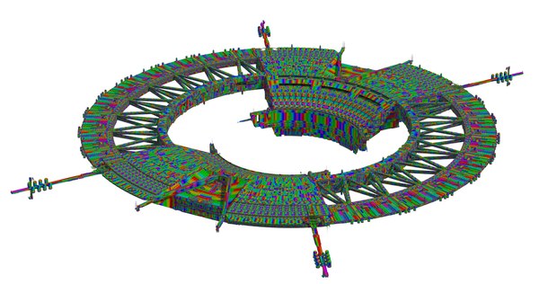 SHIELD GATE BASE 3D model - TurboSquid 1786140