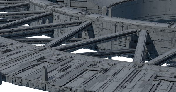 SHIELD GATE BASE 3D model - TurboSquid 1786140