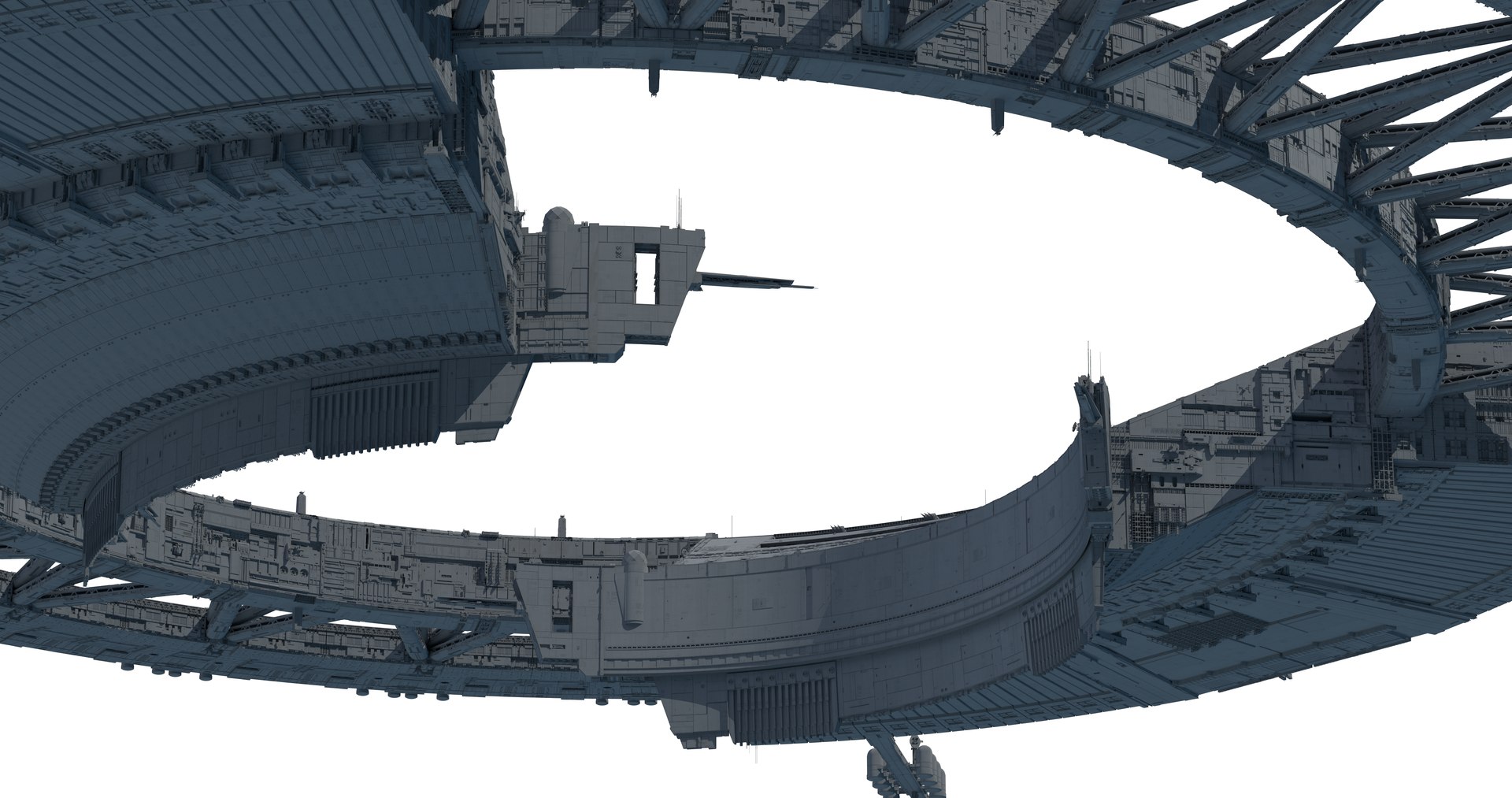 SHIELD GATE BASE 3D model - TurboSquid 1786140