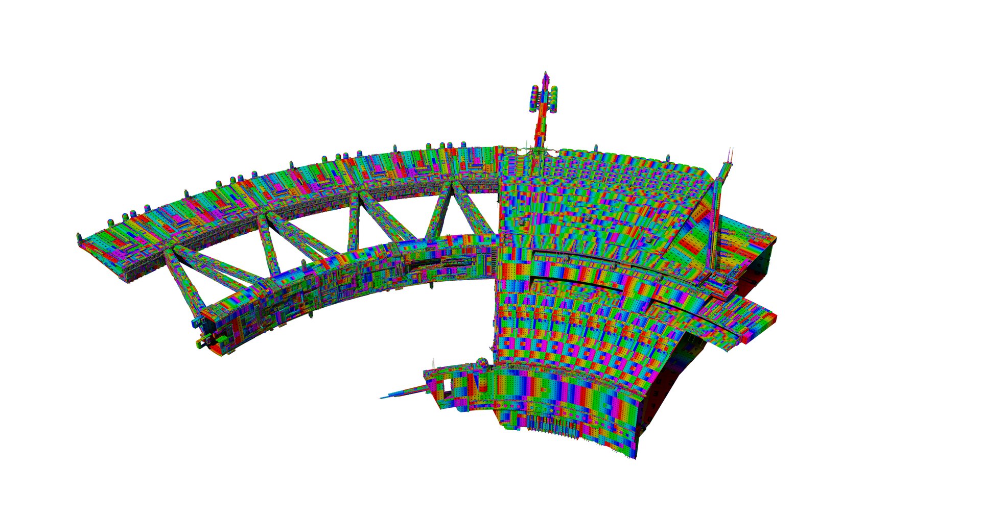 SHIELD GATE BASE 3D model - TurboSquid 1786140