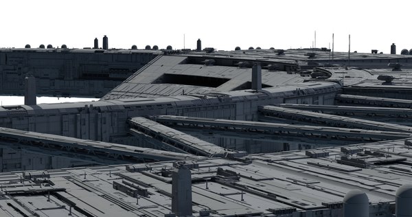 SHIELD GATE BASE 3D model - TurboSquid 1786140