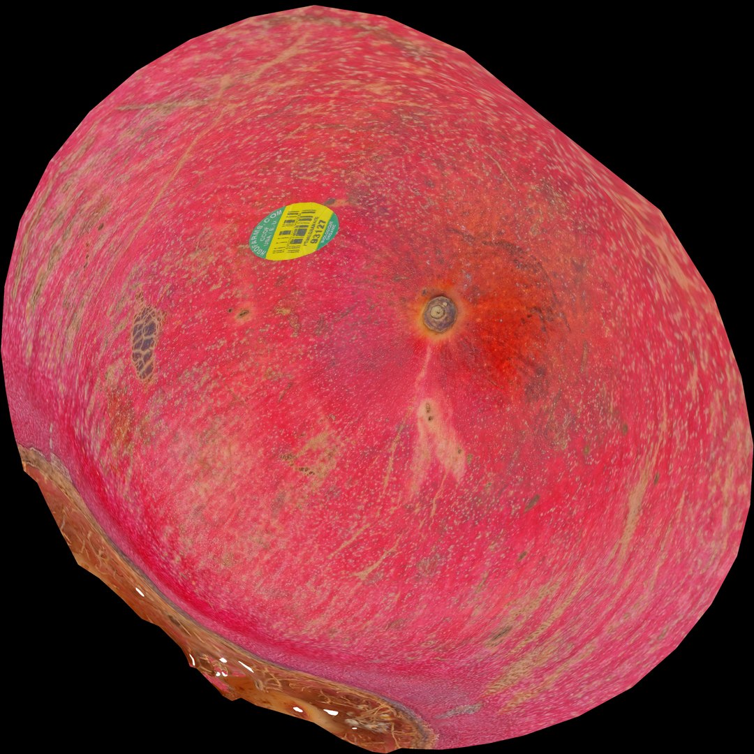 Photogrammetry Scan Pomegranate 3d Obj