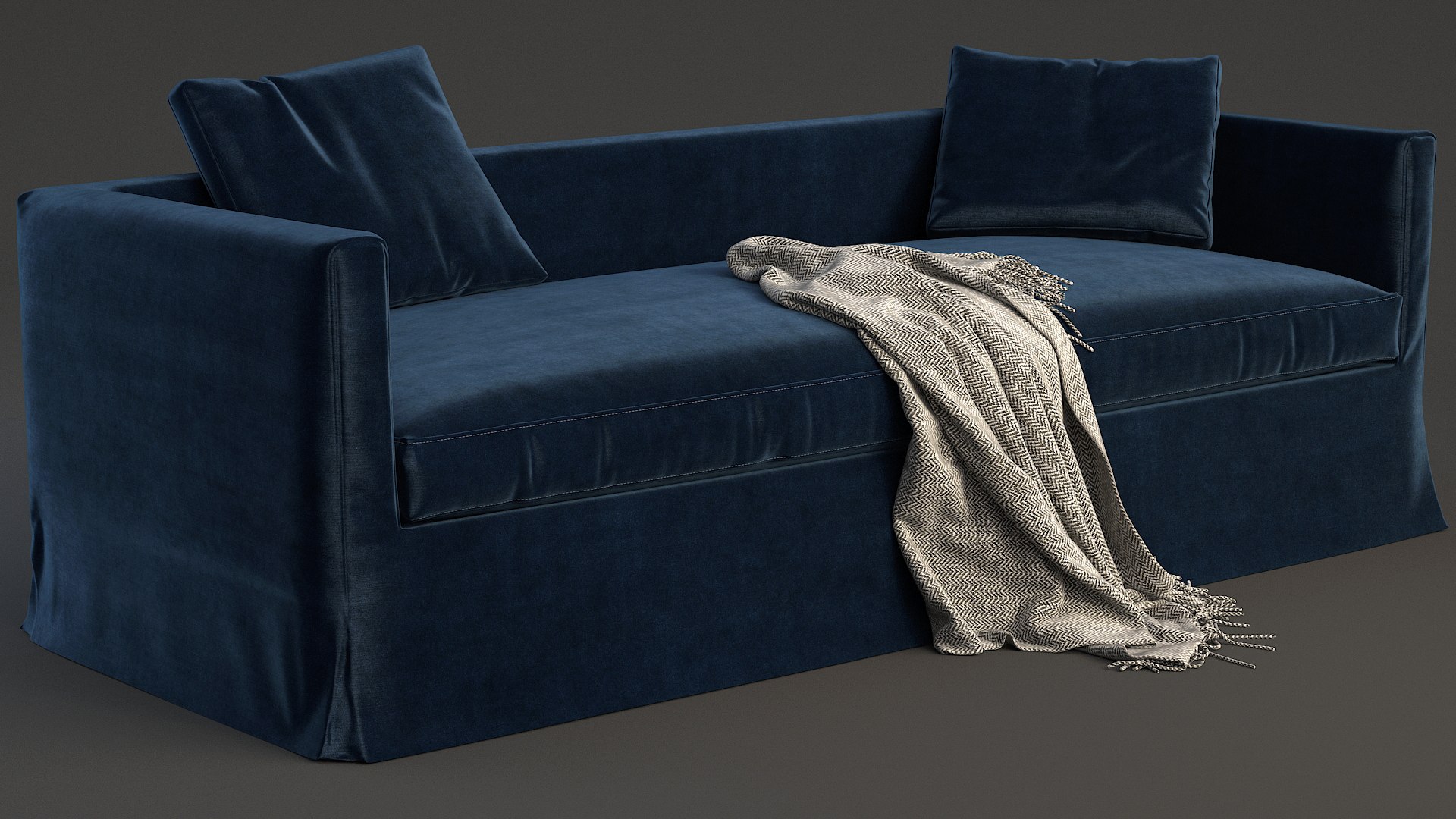 Sofa Simpliciter Maxalto 3D Model - TurboSquid 1574899