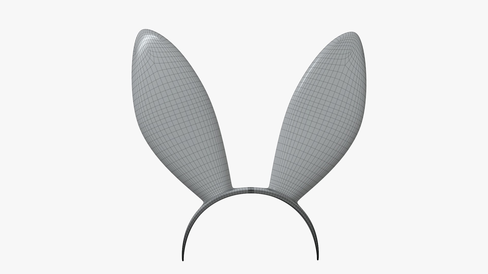 3D Headband Bunny Ears - TurboSquid 1520259