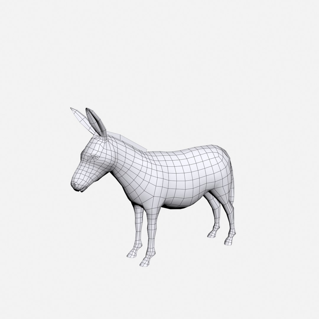 Donkey 3d Max