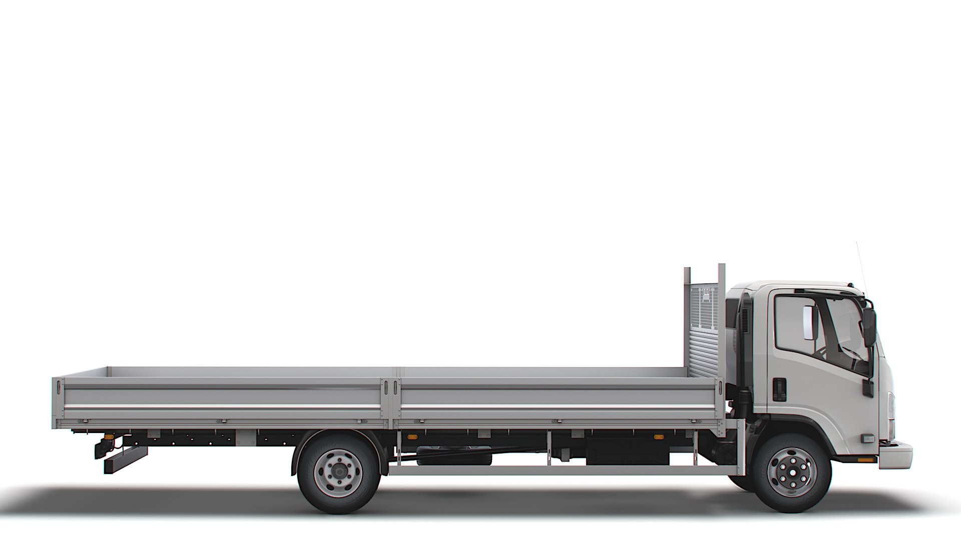 Isuzu NPR Rigid Body Truck 2021 Model - TurboSquid 1776982