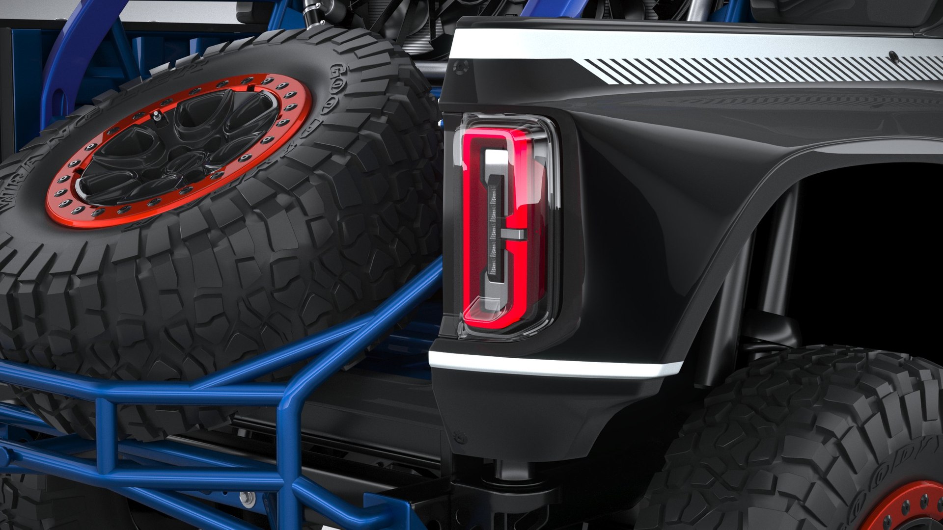 Ford Bronco DR 2023 3D model - TurboSquid 1852286