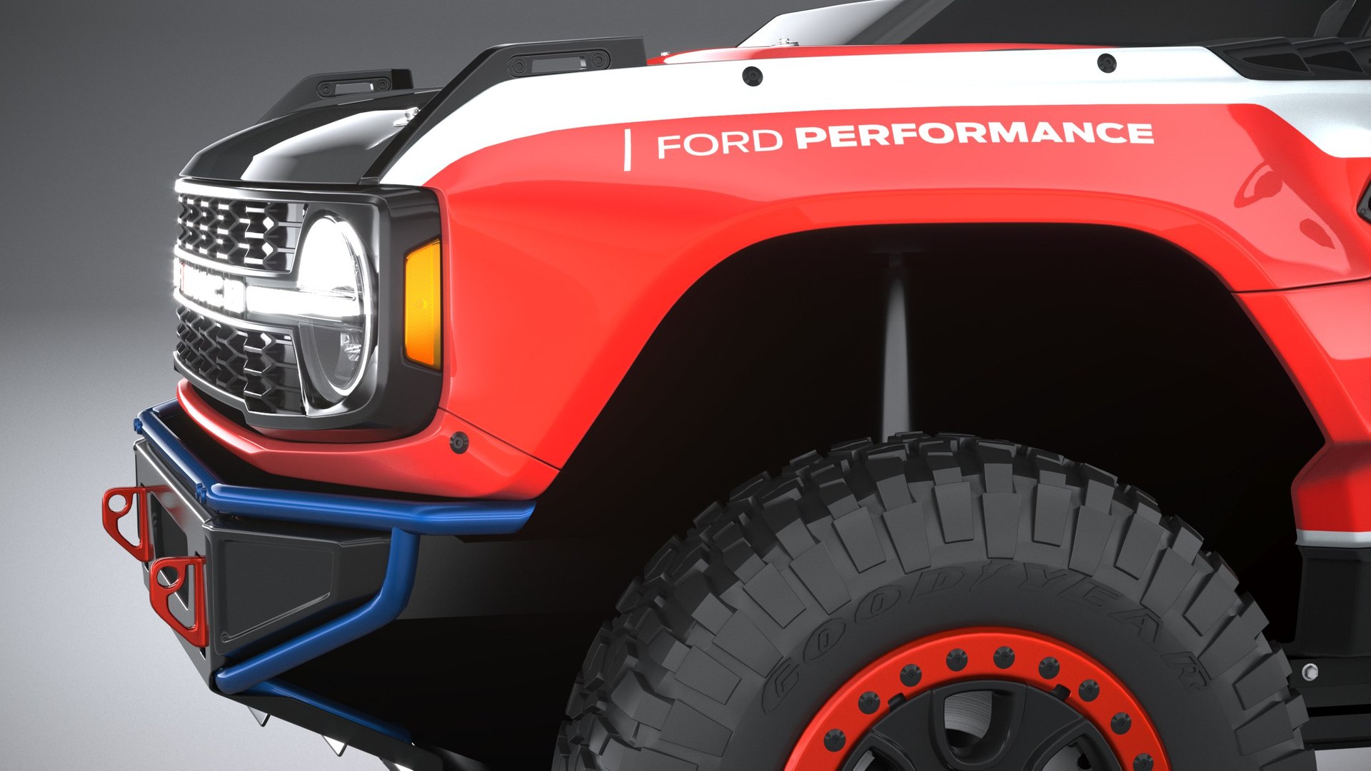 Ford Bronco DR 2023 3D Model - TurboSquid 1852286