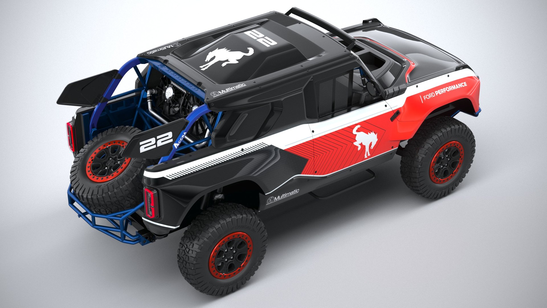 Ford Bronco DR 2023 3D Model - TurboSquid 1852286