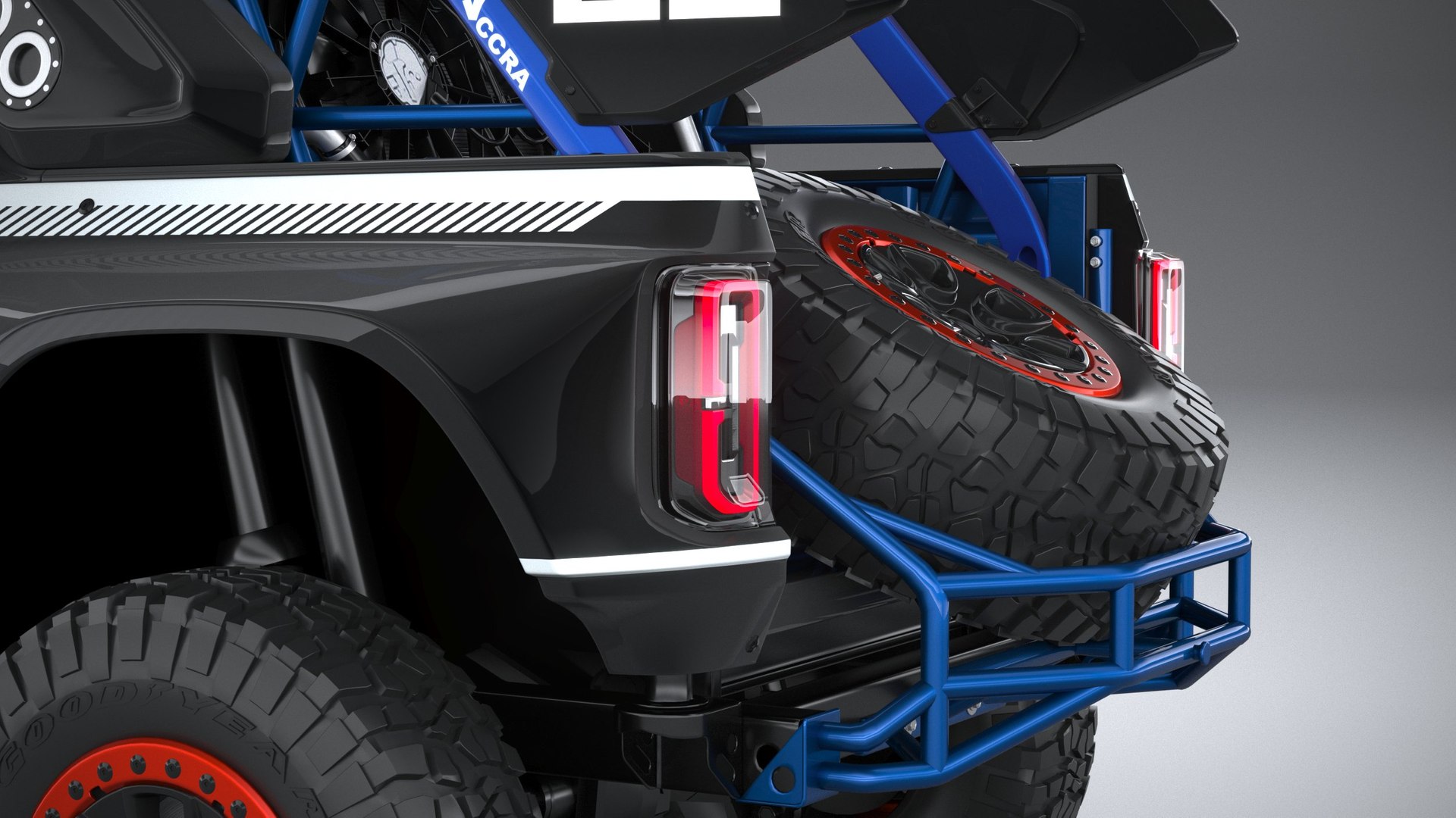 Ford Bronco DR 2023 3D Model - TurboSquid 1852286