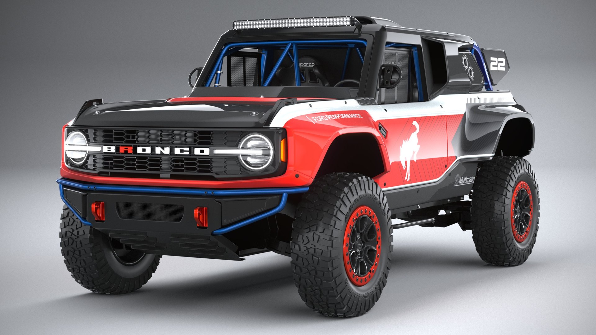 Ford Bronco DR 2023 3D Model - TurboSquid 1852286