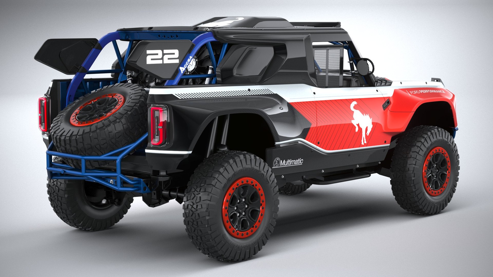 Ford Bronco DR 2023 3D model - TurboSquid 1852286