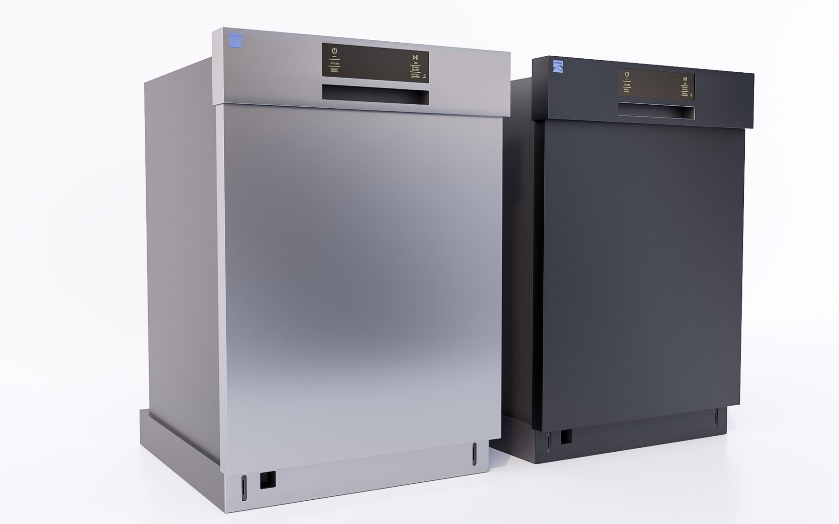 3D Kenmore 24 Built-in Dishwashe - TurboSquid 2324612