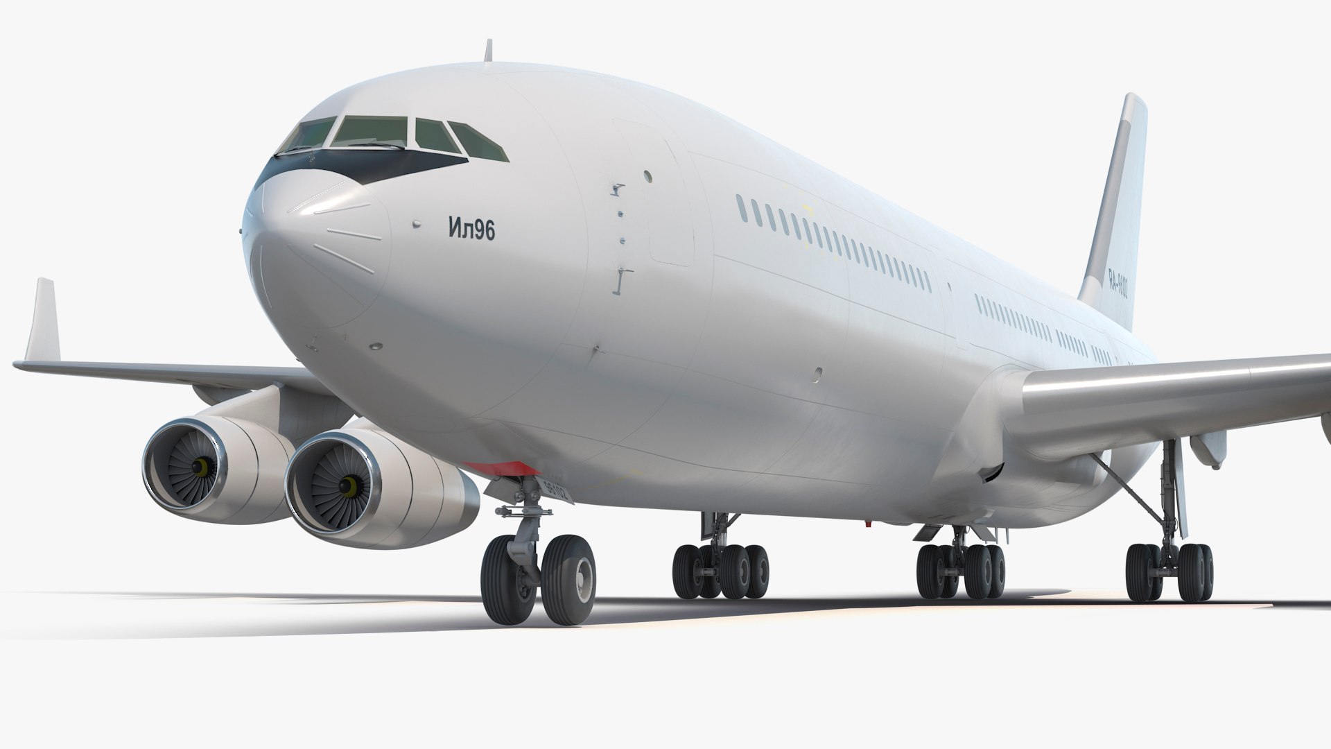 3D model IL-96-400 Simple Interior - TurboSquid 1978343