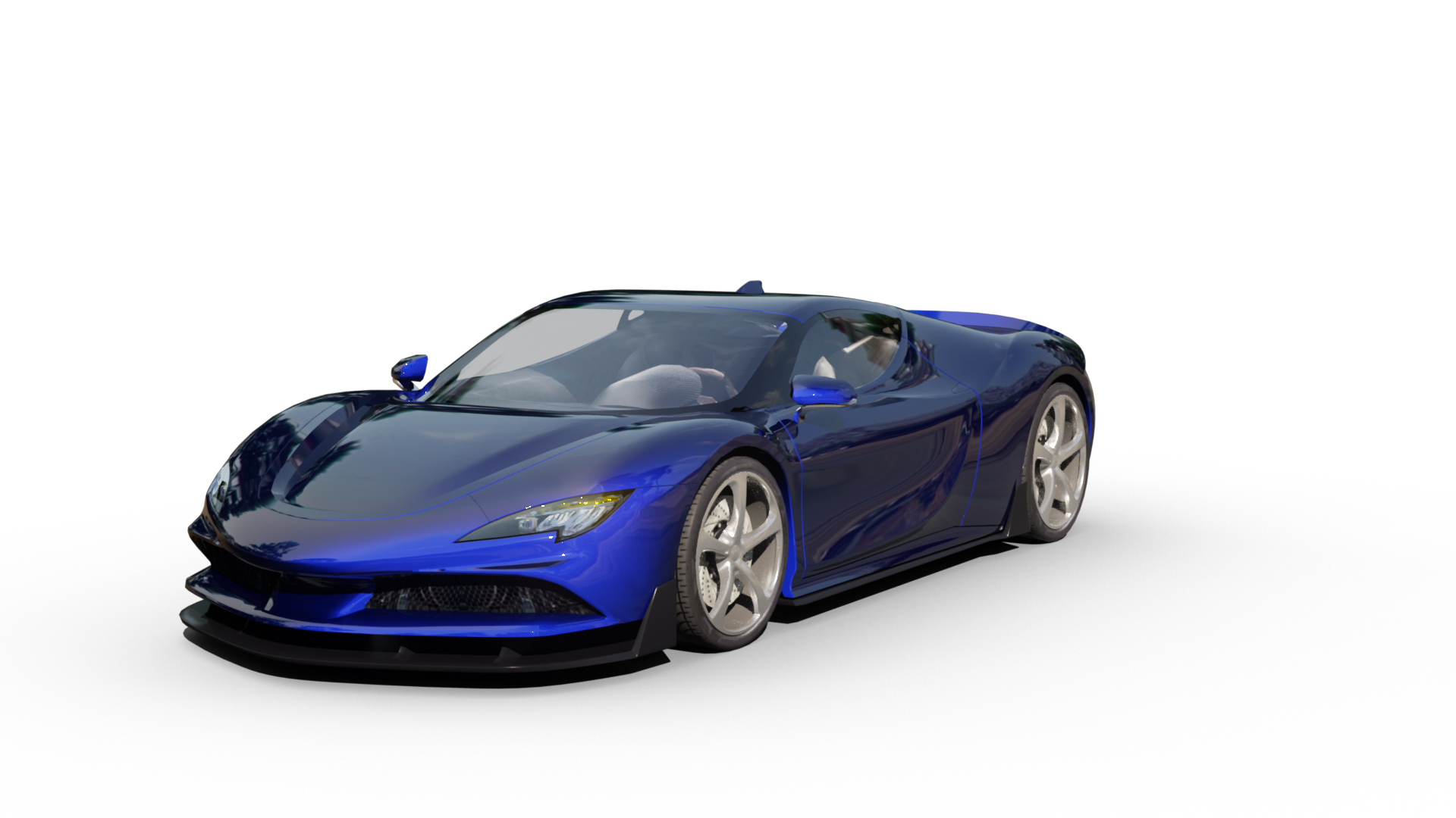 Generic Supercar V27 3D Model - TurboSquid 2231827