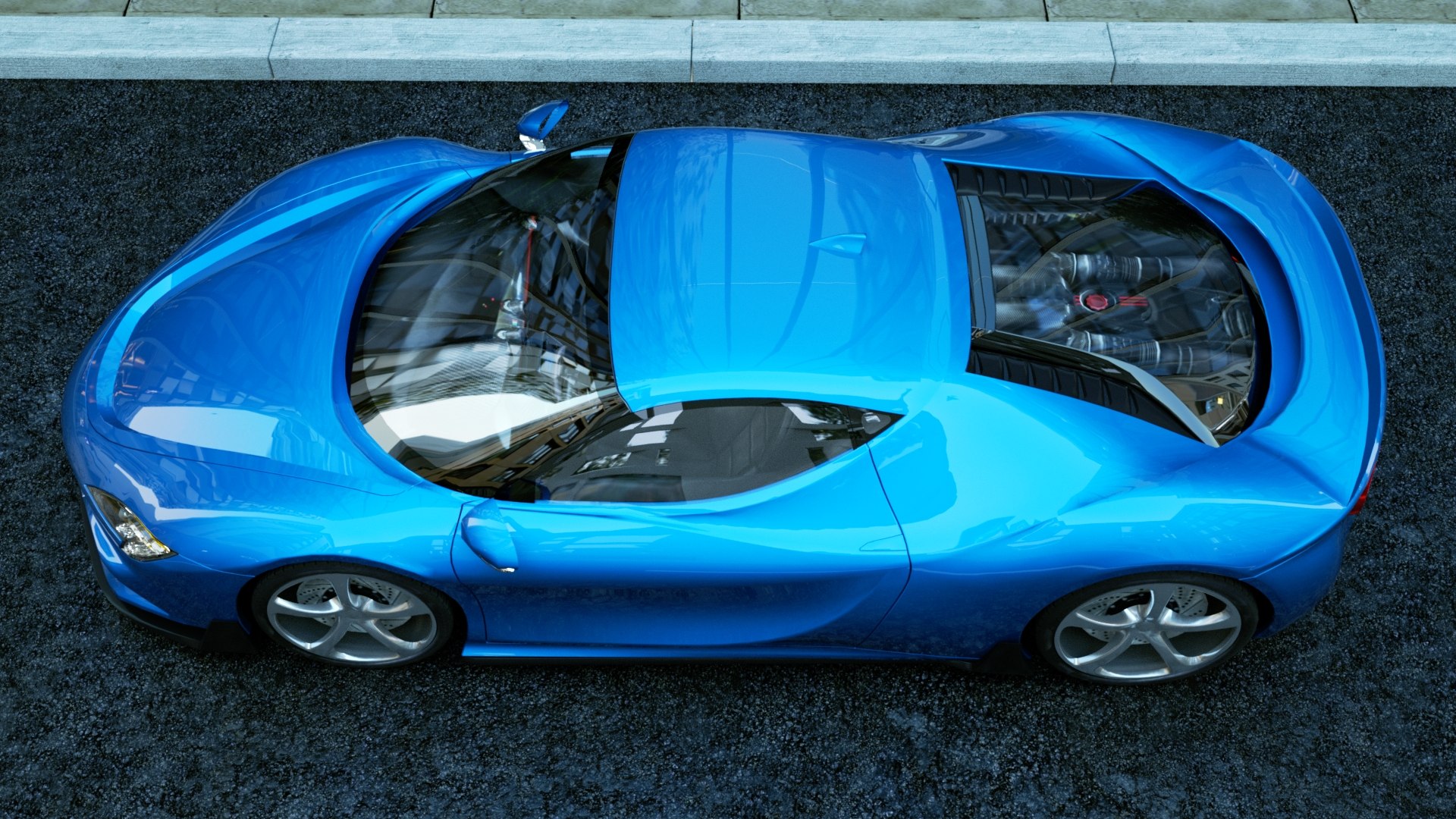 Generic Supercar V27 3D Model - TurboSquid 2231827