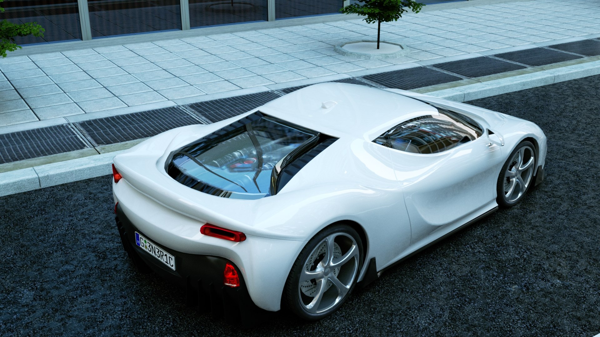 Generic Supercar V27 3D Model - TurboSquid 2231827