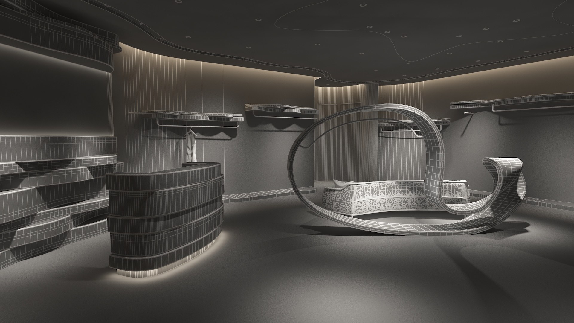 3D Clothing Shop 5 - TurboSquid 2049448