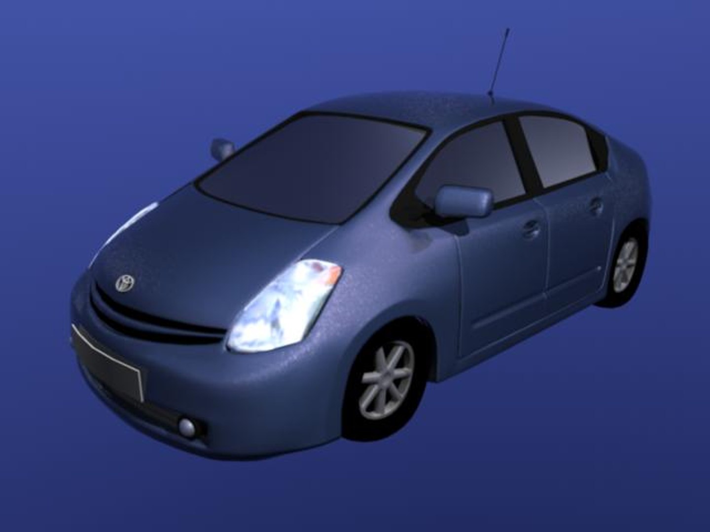 3d Model Of Toyota Prius