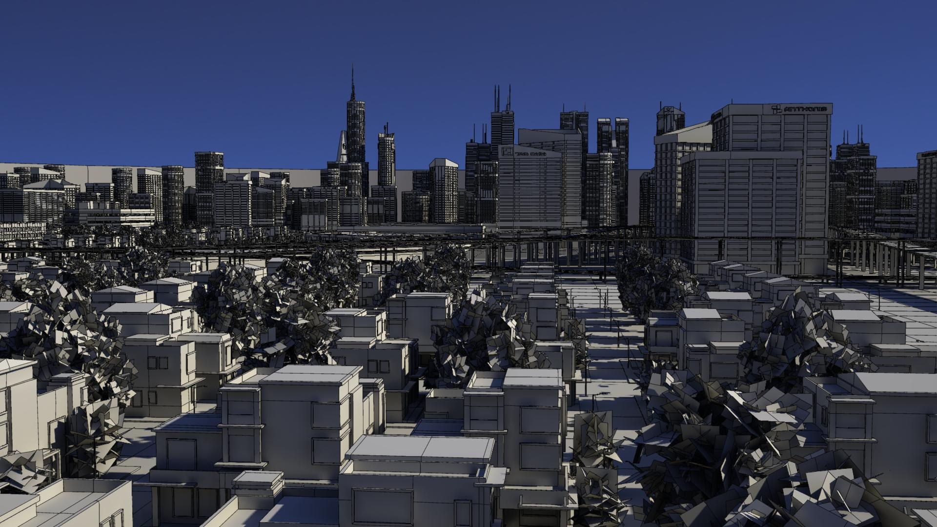 3D Model Freeway07 Suburbs - TurboSquid 1902927