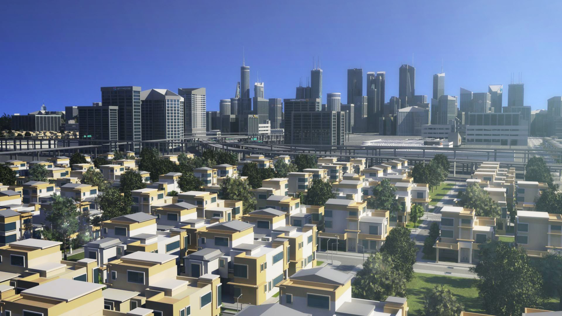 3D Model Freeway07 Suburbs - TurboSquid 1902927