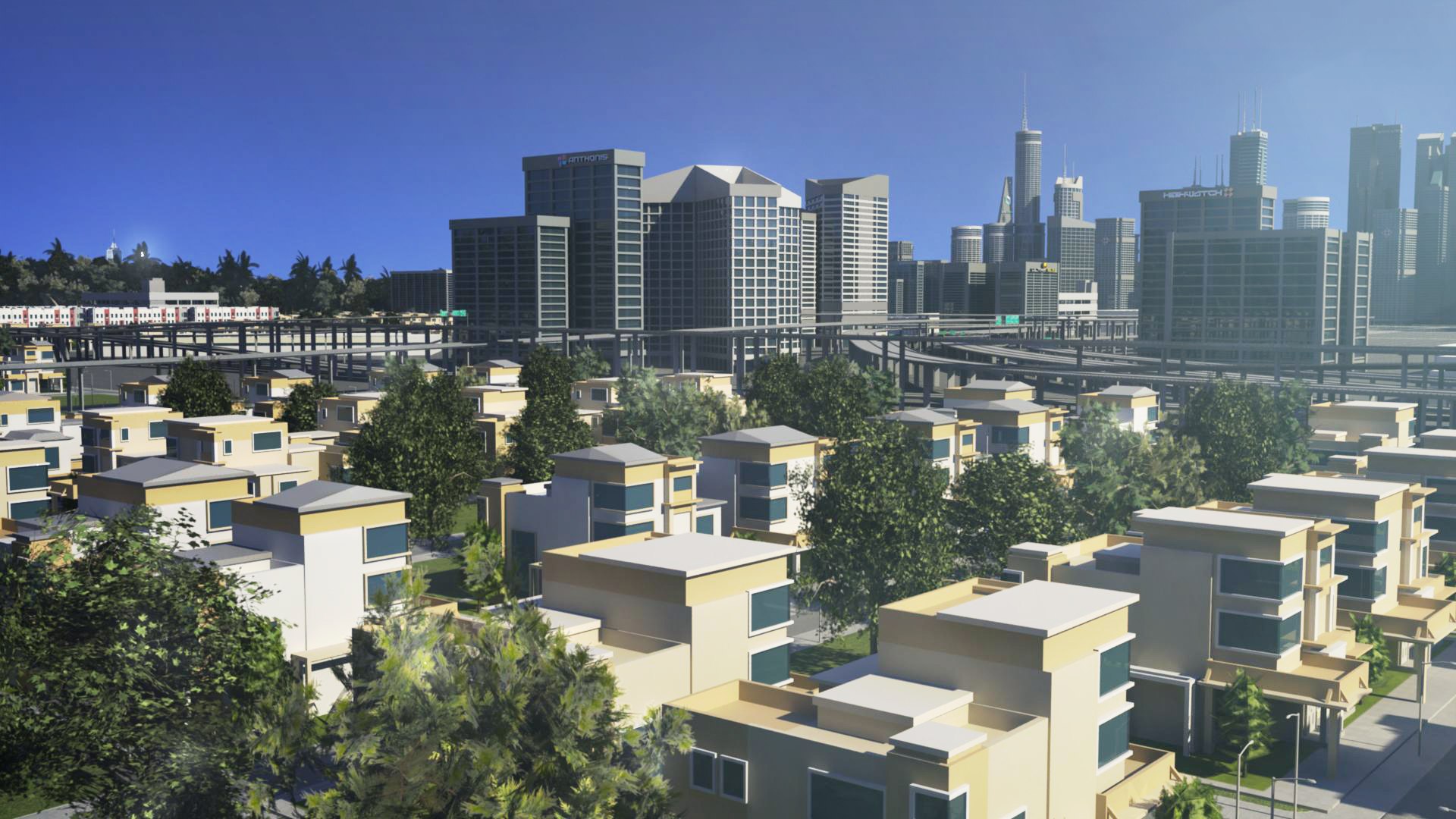 3D Model Freeway07 Suburbs - TurboSquid 1902927